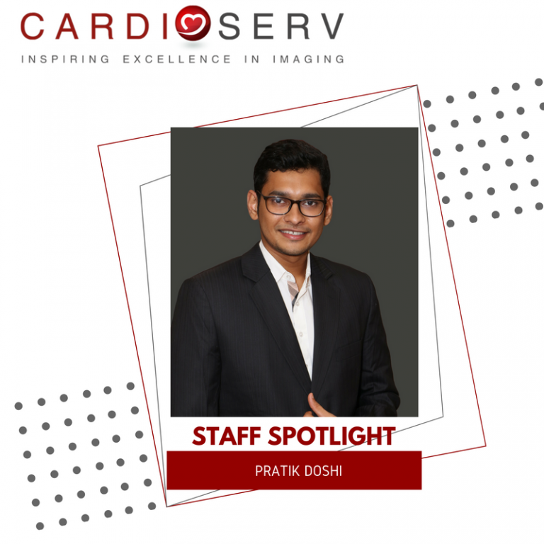 Staff Spotlight: Pratik Doshi Cardioserv