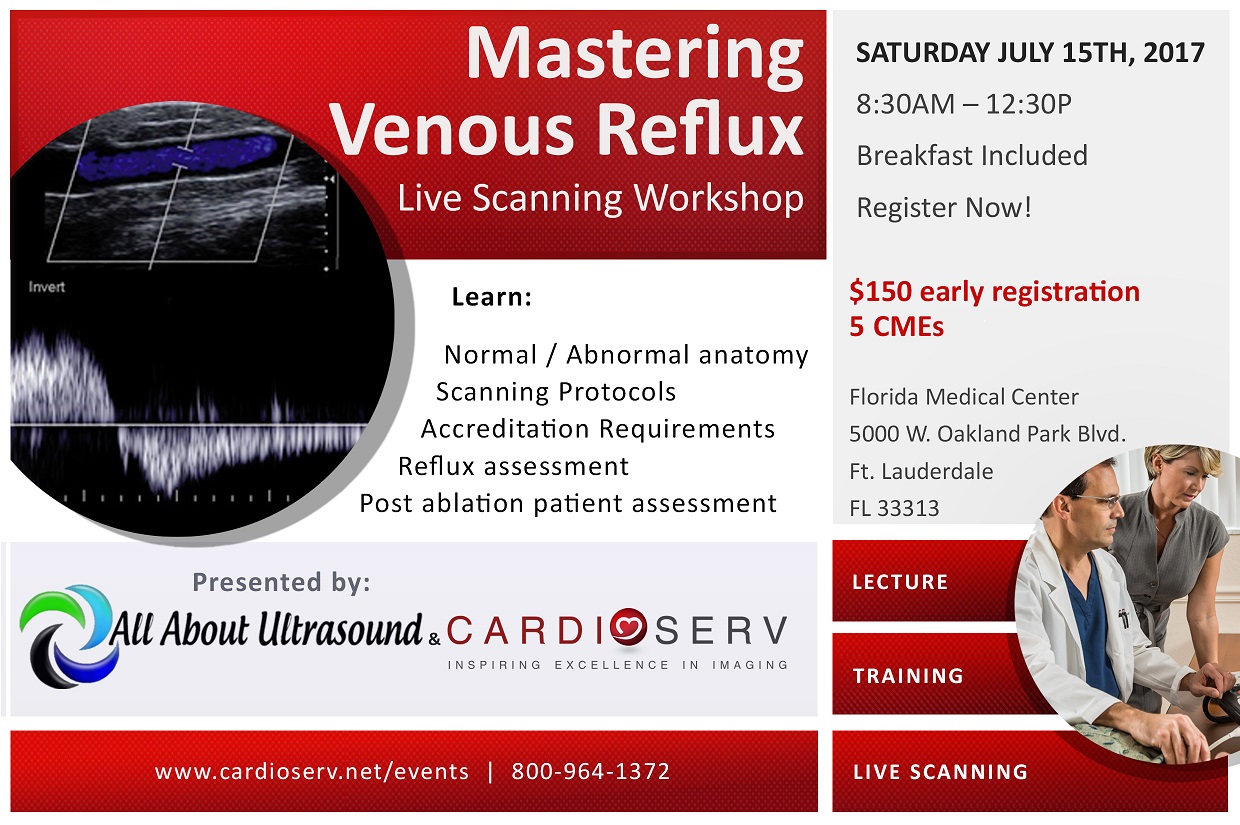 Diagnostic Criteria for Venous Reflux Cardioserv