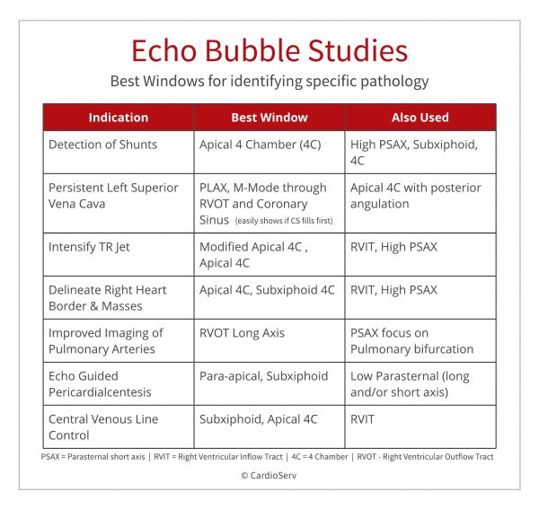 6 Tips to Improve an Echo Bubble Study! Cardioserv